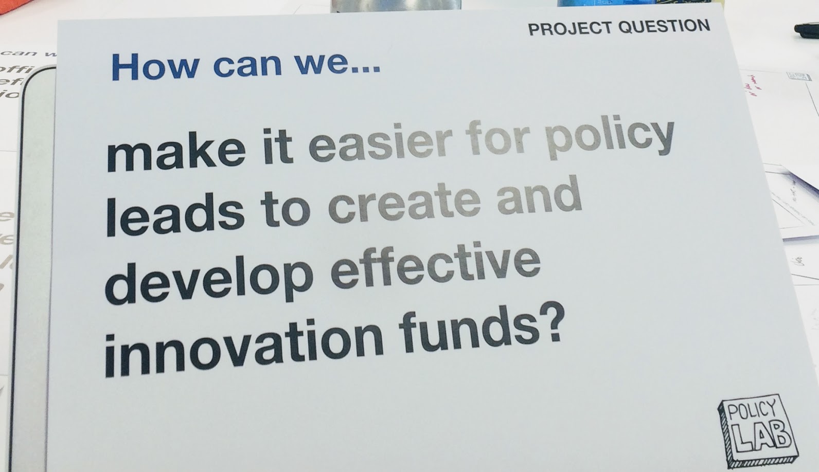 What makes a good innovation fund? – Policy Lab
